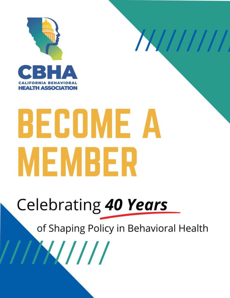 Become a Member - California Behavioral Health Association (CBHA)